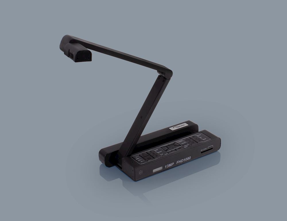 DC455 13MP portable document camera with 8x digital zoom - Optoma UK