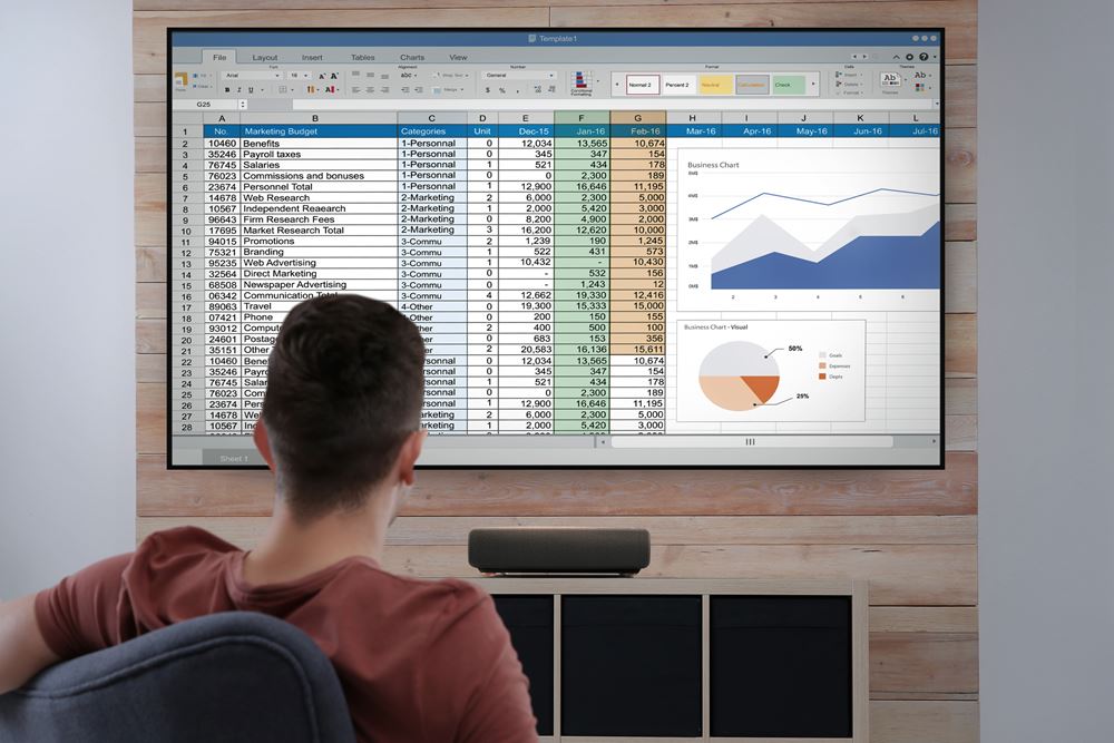 L1 Eco-friendly 4K UHD ultra short throw 4LED home projector | Optoma UK