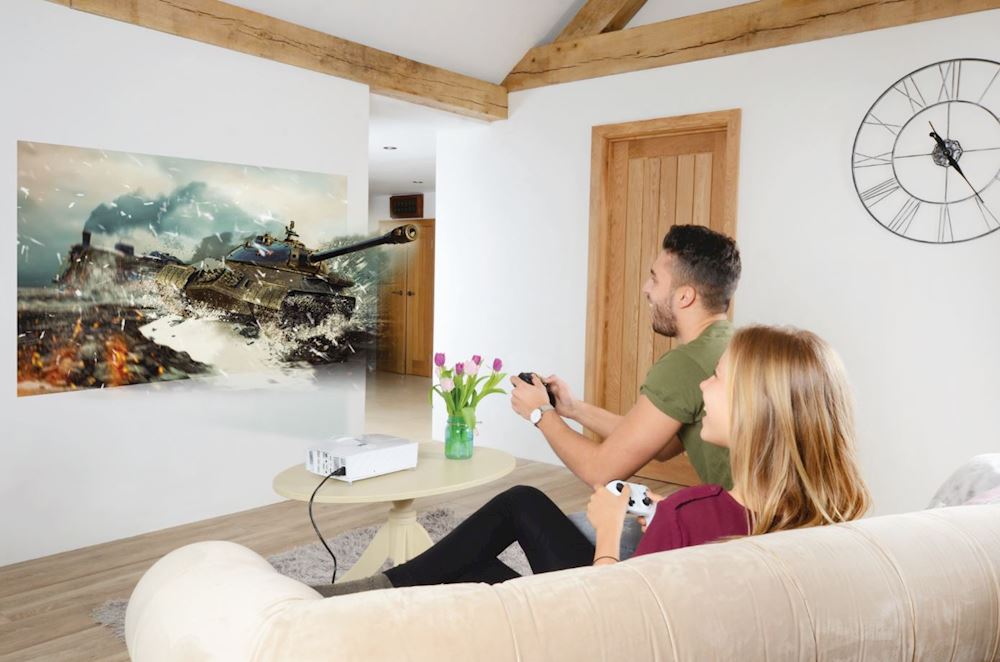 GT1080e Go big! Bright short throw home entertainment projector, great ...