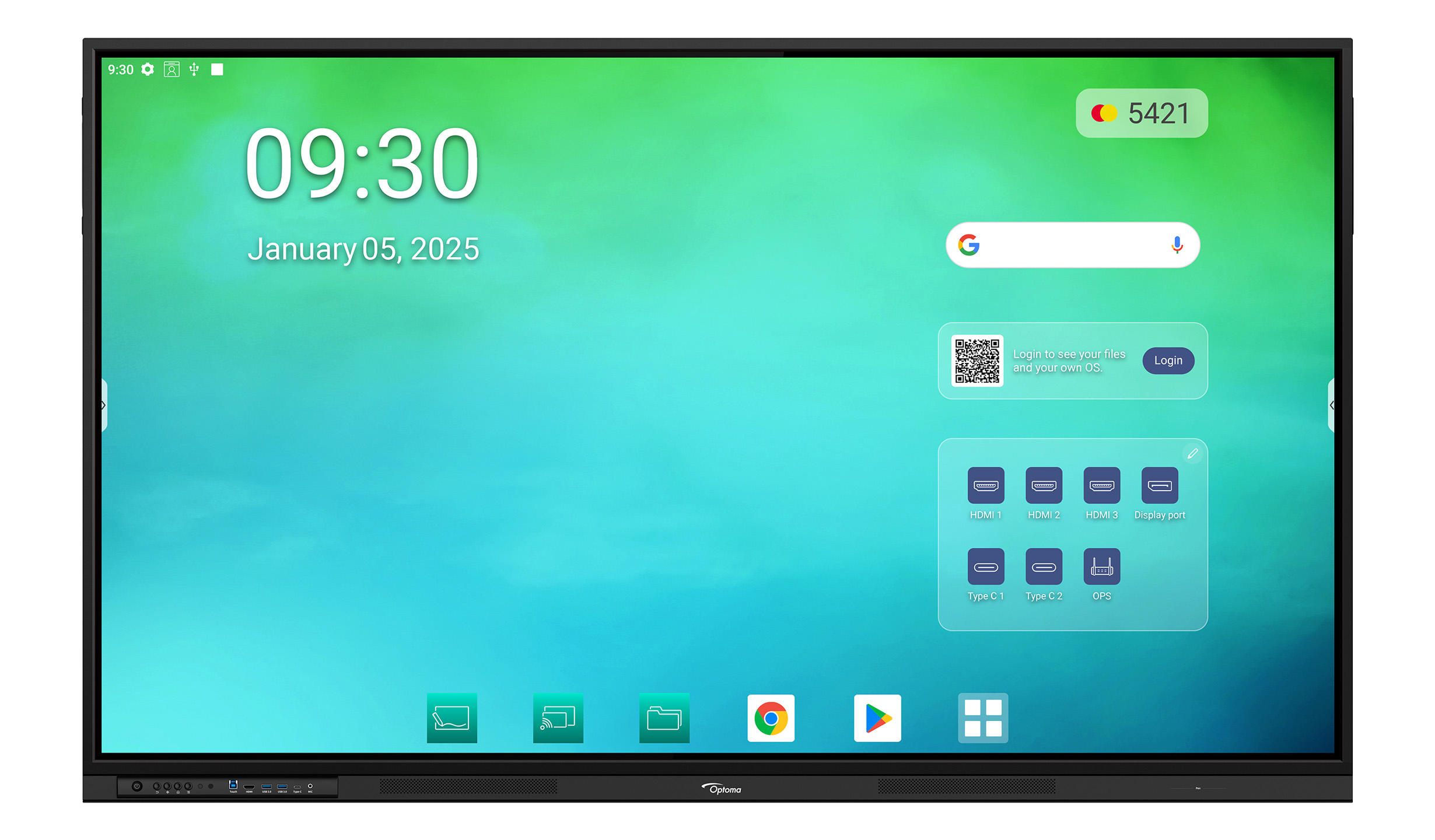 3-Series Interactive displays | Optoma United Kingdom